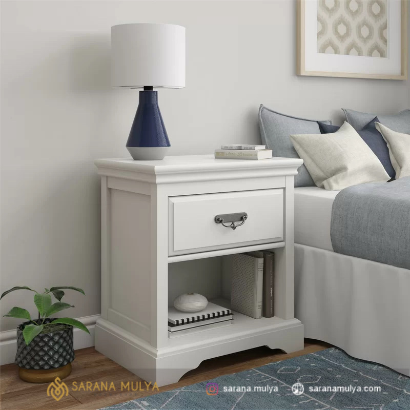 Nakas Retro Minimalis Kayu Jati - Sarana Mulya