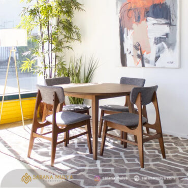 Set Meja Cafe Ropan Minimalis Murah - Sarana Mulya