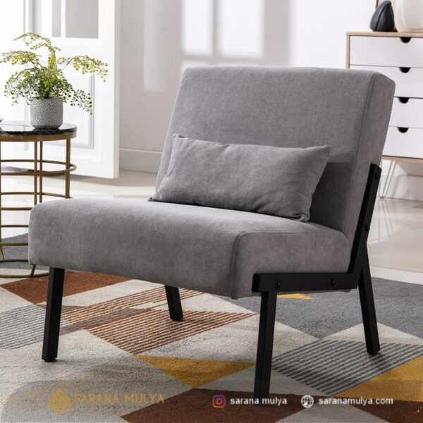 Kursi Sofa Single Besi Minimalis Terbaru - Sarana Mulya