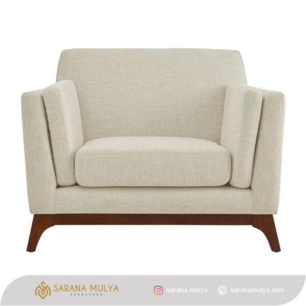 Sofa Single Seater Kayu Minimalis Masakini - Sarana Mulya
