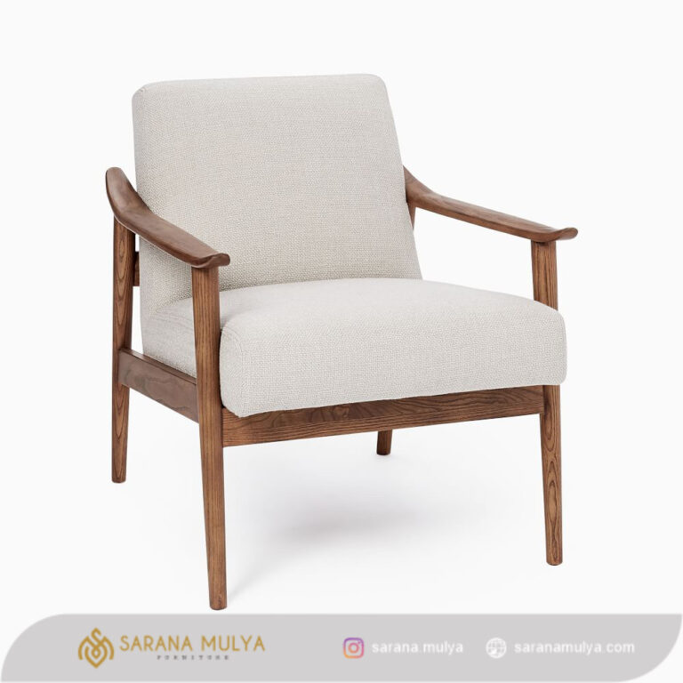 Sofa Single Seater Kayu Minimalis Masakini - Sarana Mulya