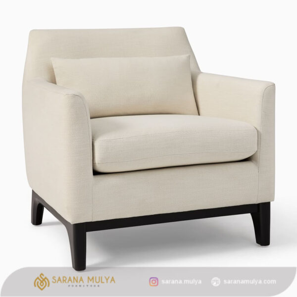 Sofa Single Informa Terbaru Minimalis Jati - Sarana Mulya