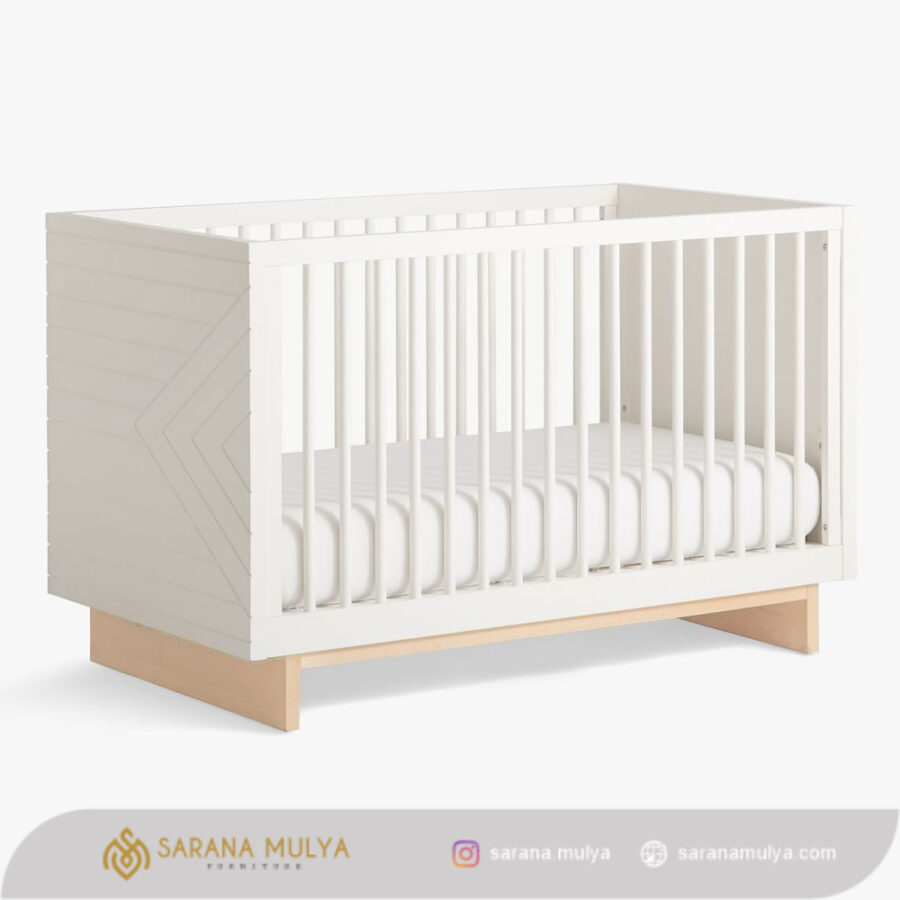 Box Bayi Putih Kayu Minimalis - Sarana Mulya