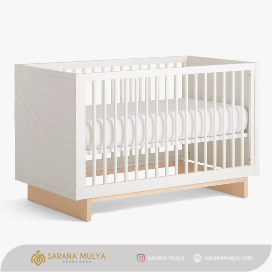 Box Bayi Putih Kayu Minimalis - Sarana Mulya