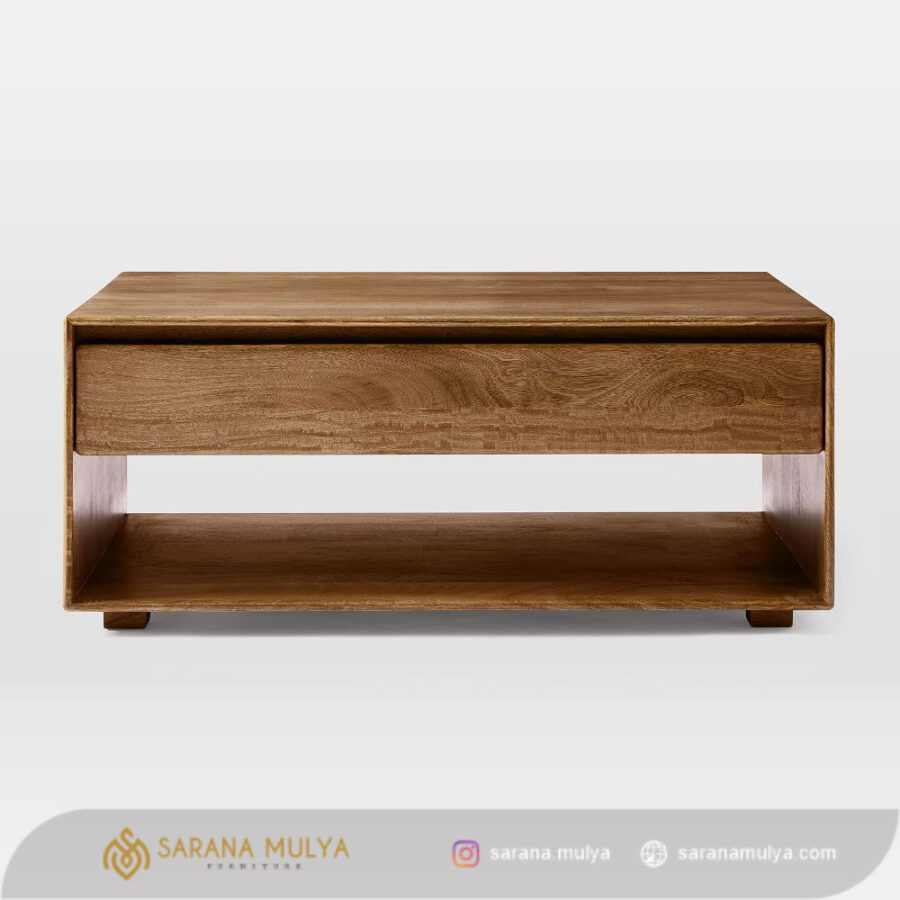 Meja Coffee Table Jati Solid - Sarana Mulya