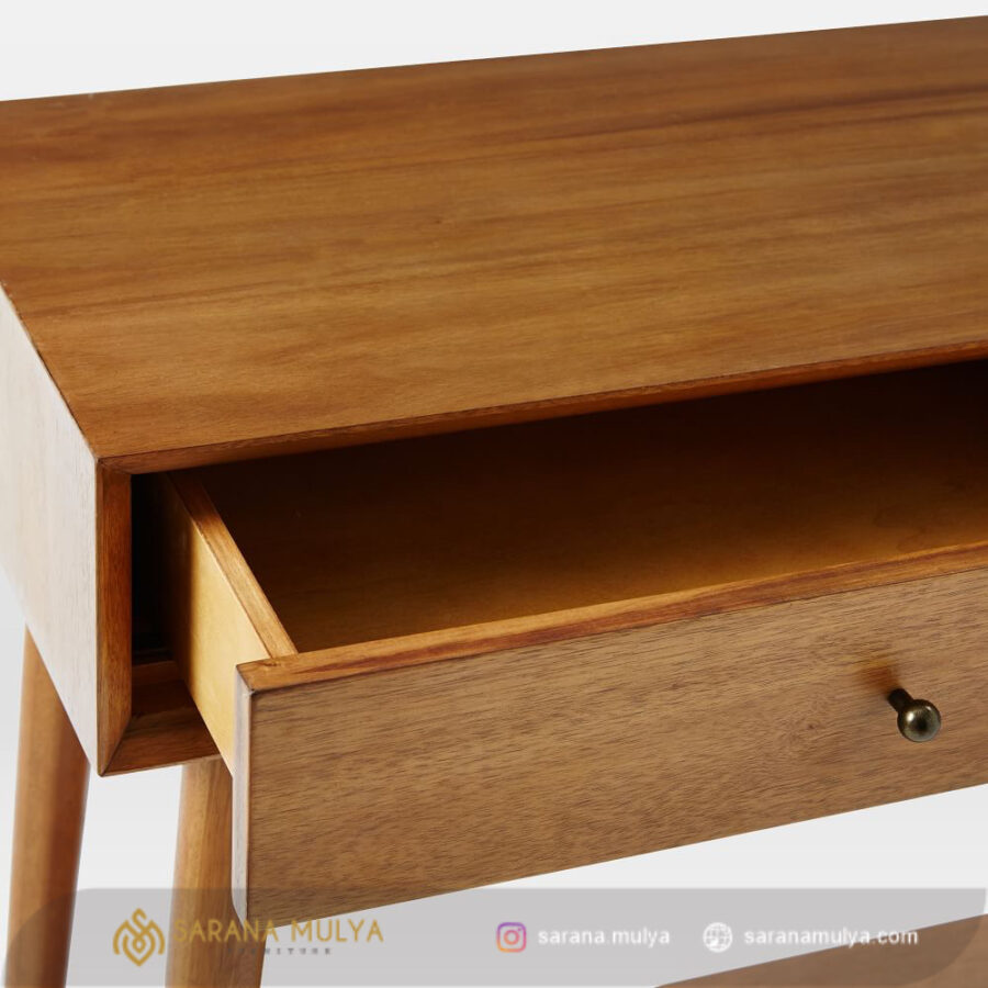 Meja Konsol Retro Kayu Jati - Sarana Mulya